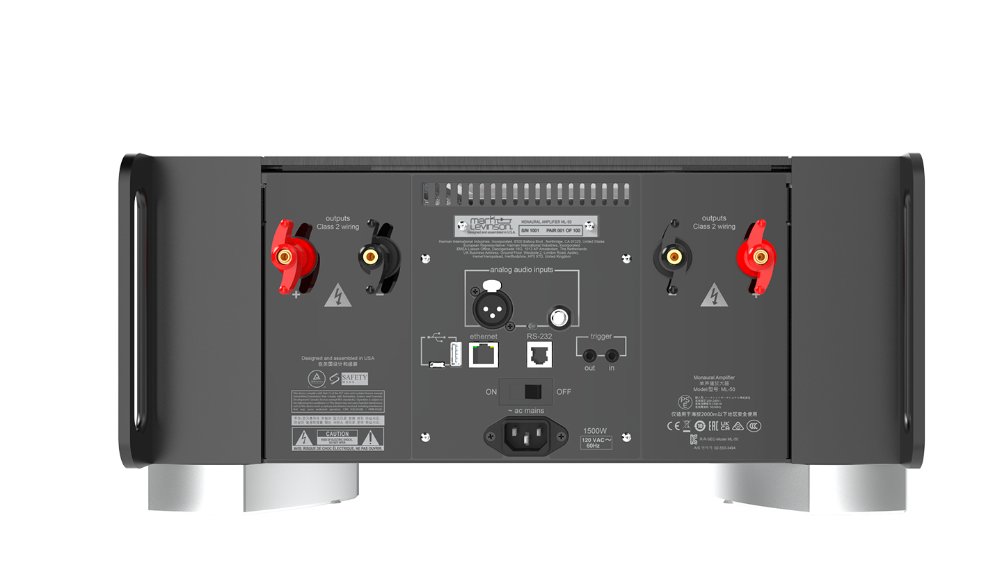 Mark Levinson ML50 Distribuidor Oficial | Audio Planet Argentina